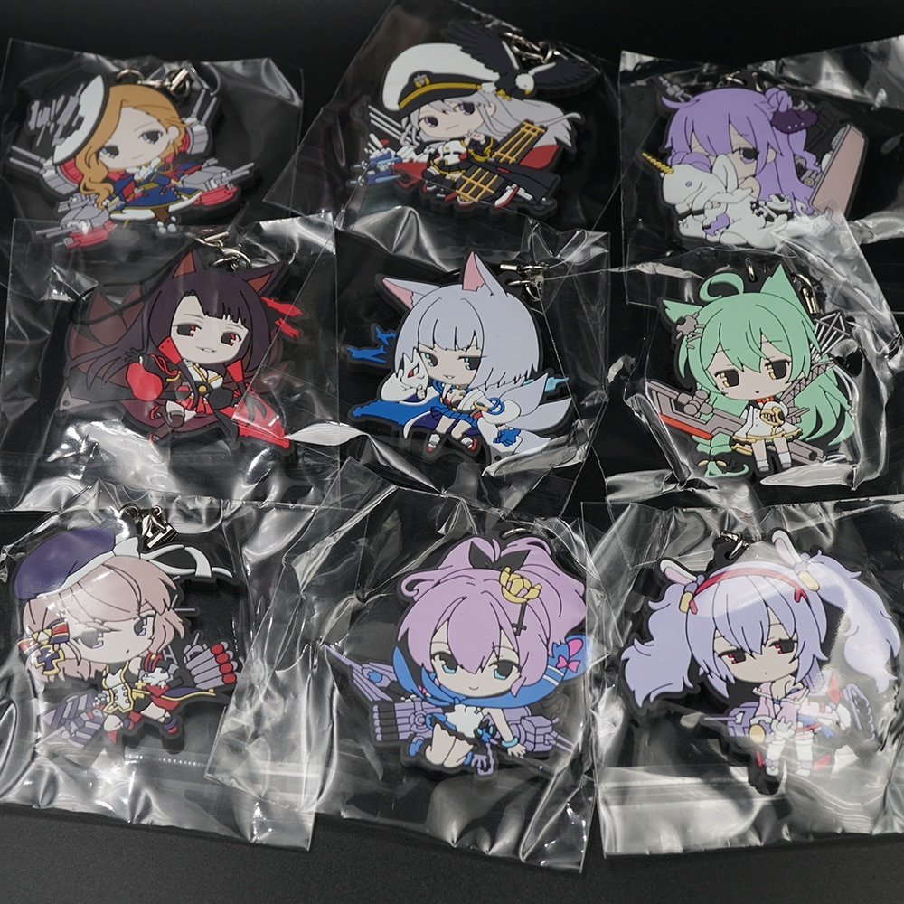 Azur Lane Chibi Characters Keychains - Nakama Store