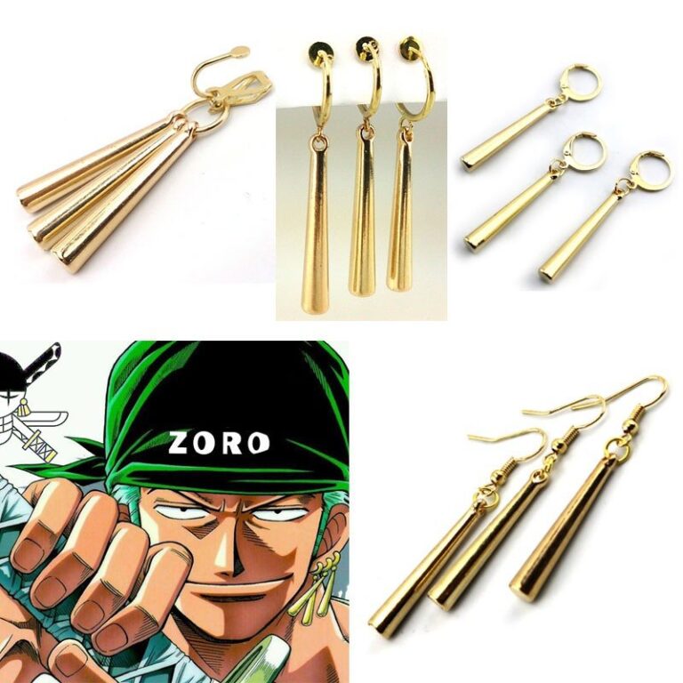 One Piece Roronoa Zoro Earrings - Nakama Store