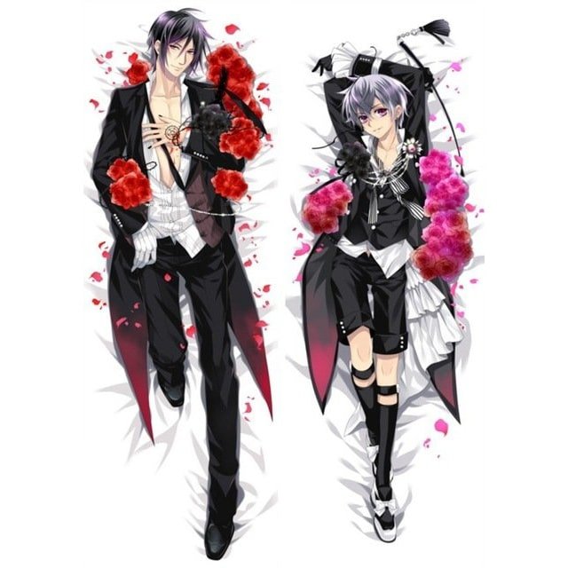 Kuroshitsuji Dakimakura Cases - FREE SHIPPING! - Nakama Store